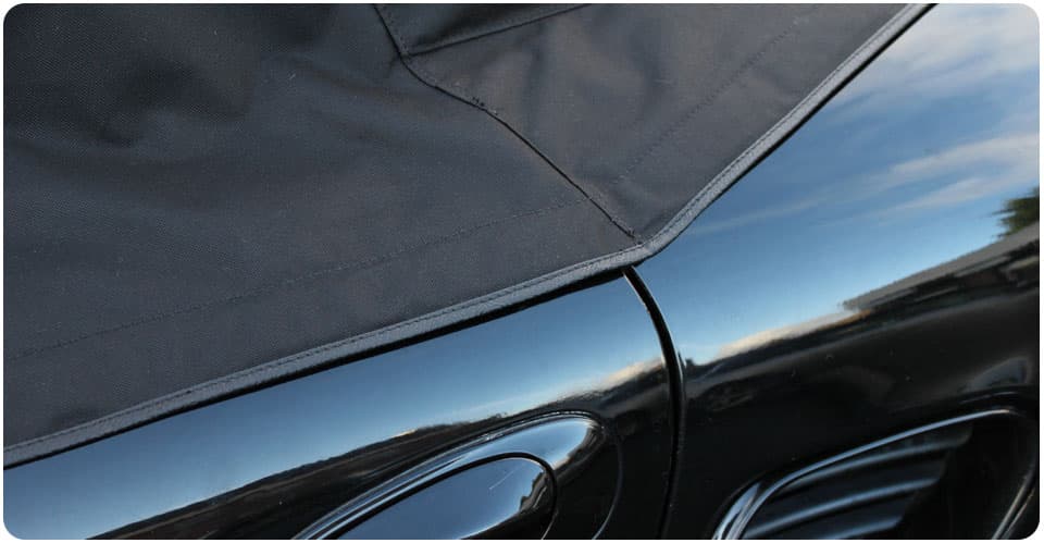 BMW Mini Convertible Car Hood Soft Top Cover Half Cover Protection 2004 ...